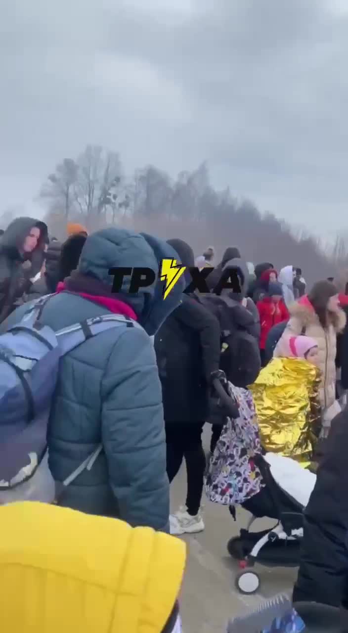 Refugees at the Polish Border