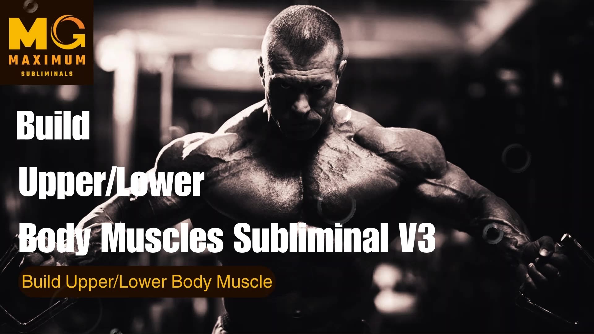 Build Upper/Lower Body Muscle Subliminal V3 (NO GYM WORKOUT REQUIRED ...