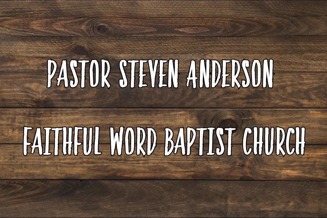 Where Are They All ? | Pastor Steven Anderson | 10/20/2007 Sunday AM
