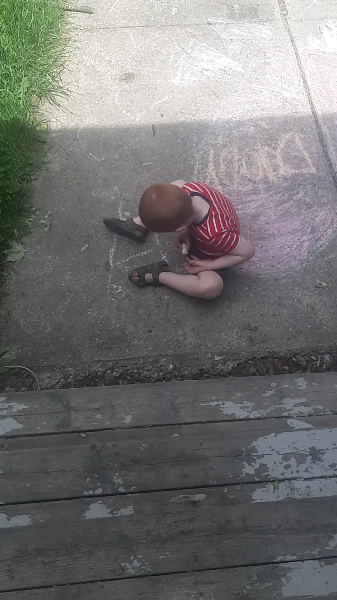 Just playing with chalk