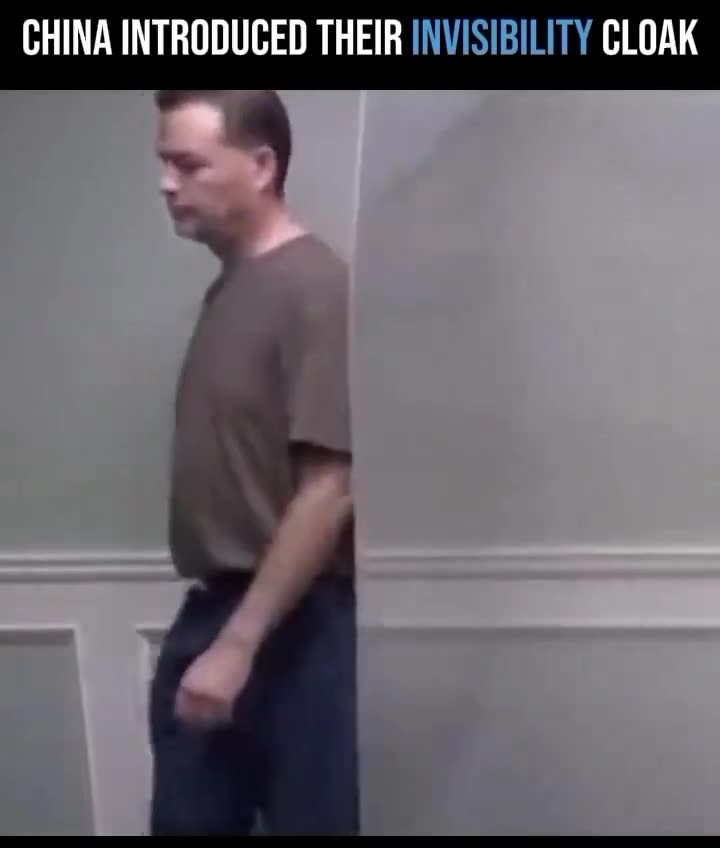 China introduces an invisibility cloak?? 🧐🧐