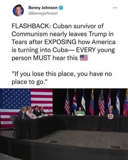 FLASHBACK: Cuban survivor of Communism nearly leaves Trump in Tears FLASHBACK: Cuban survivor of Communism nearly leaves Trump in Tears