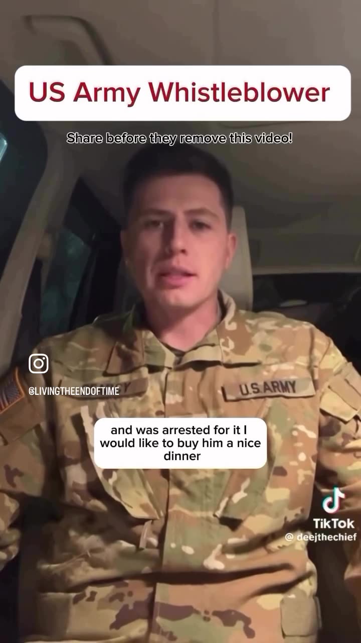 U.S. ARMY WHISTLEBLOWER