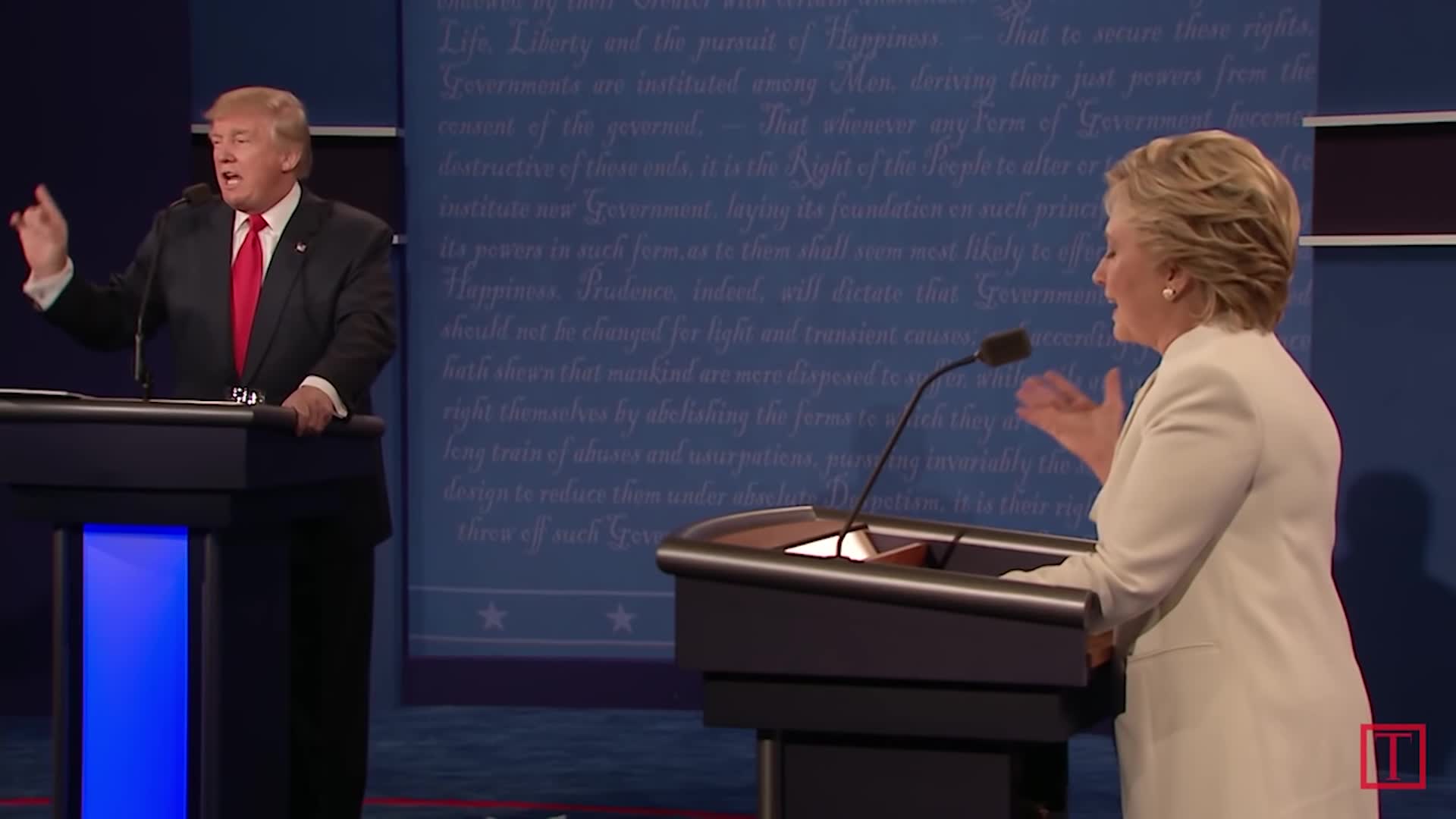 Donald Trump vs. Hillary Clinton The Most Brutal Moments Of The Final ...