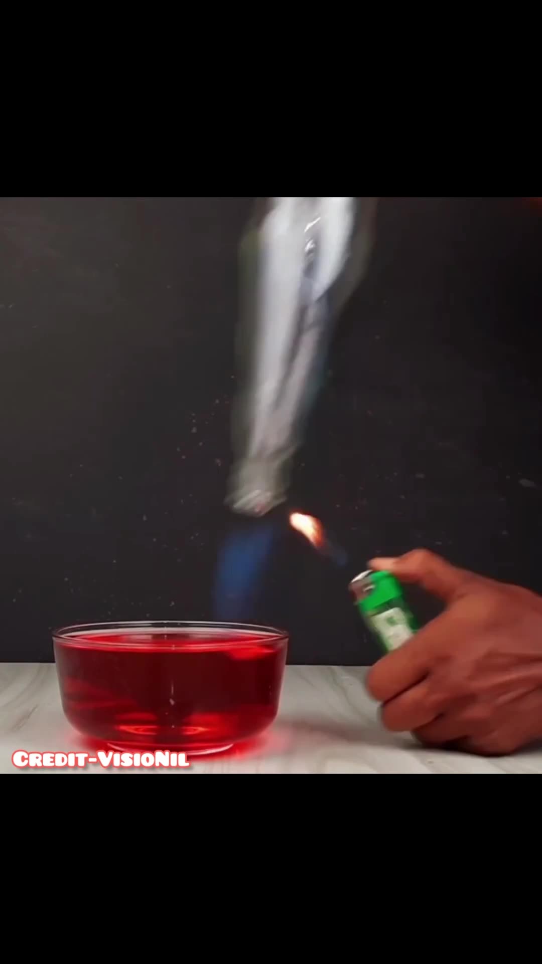 Invisible Fire Experiment I Amazing 😮 I Short science experiments