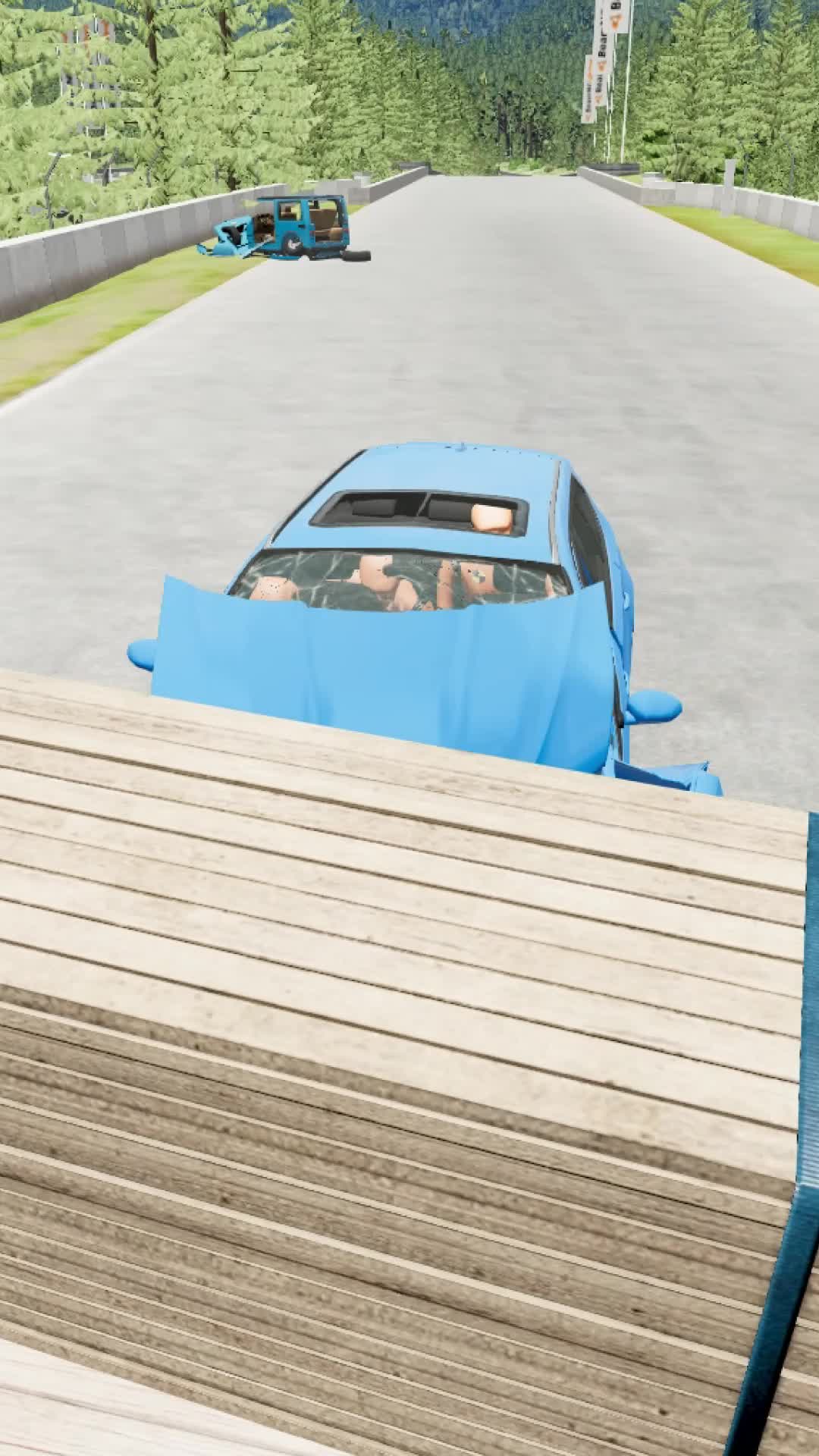 Obstacle on the road #12.1 #shorts#beamng #beamng_drive #beamng_drive ...