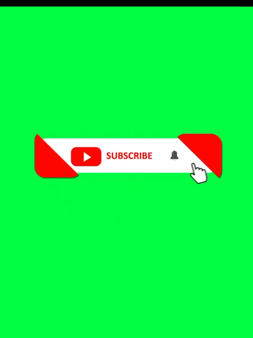 new subscribe button green screen