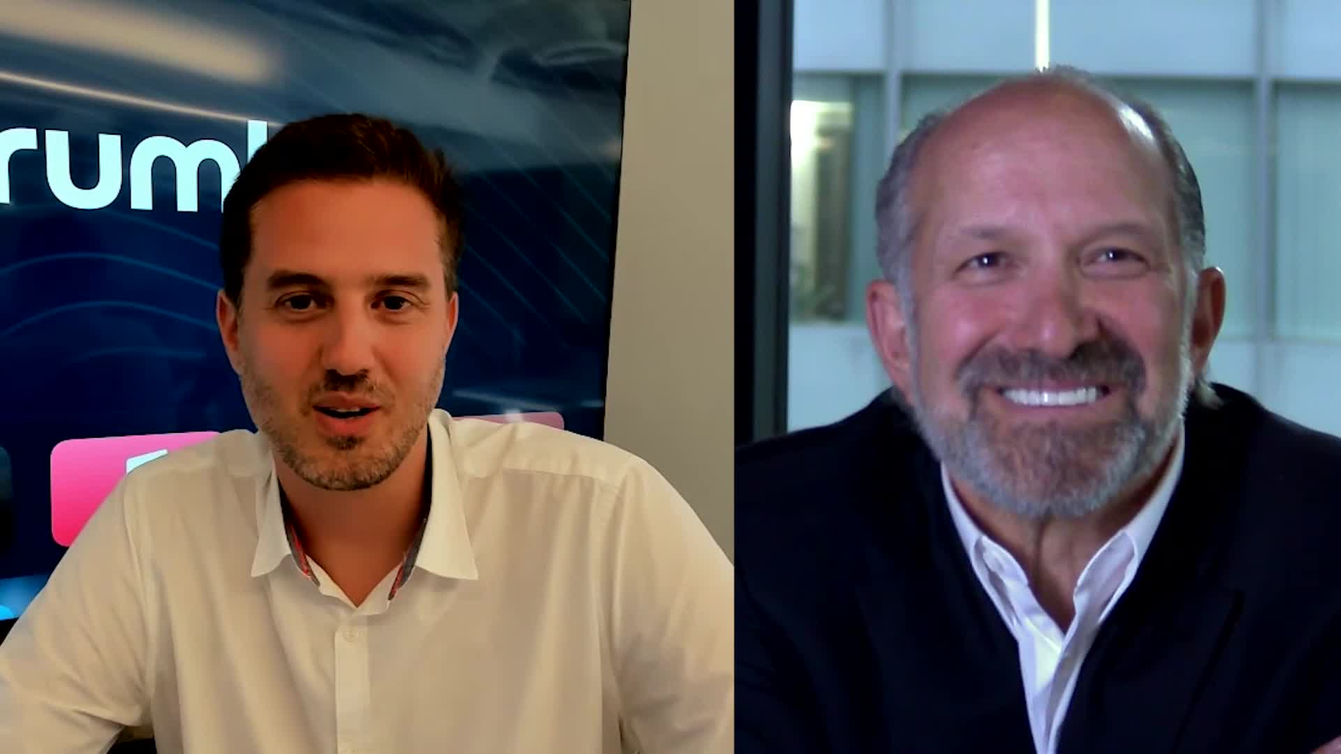 Conversation with the CEO of Rumble and Howard Lutnick, CEO of Cantor ...