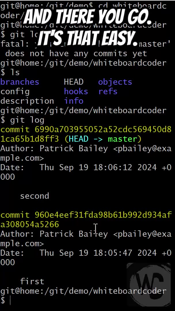 git: add and push to bare remote #coding #git #gittutorial