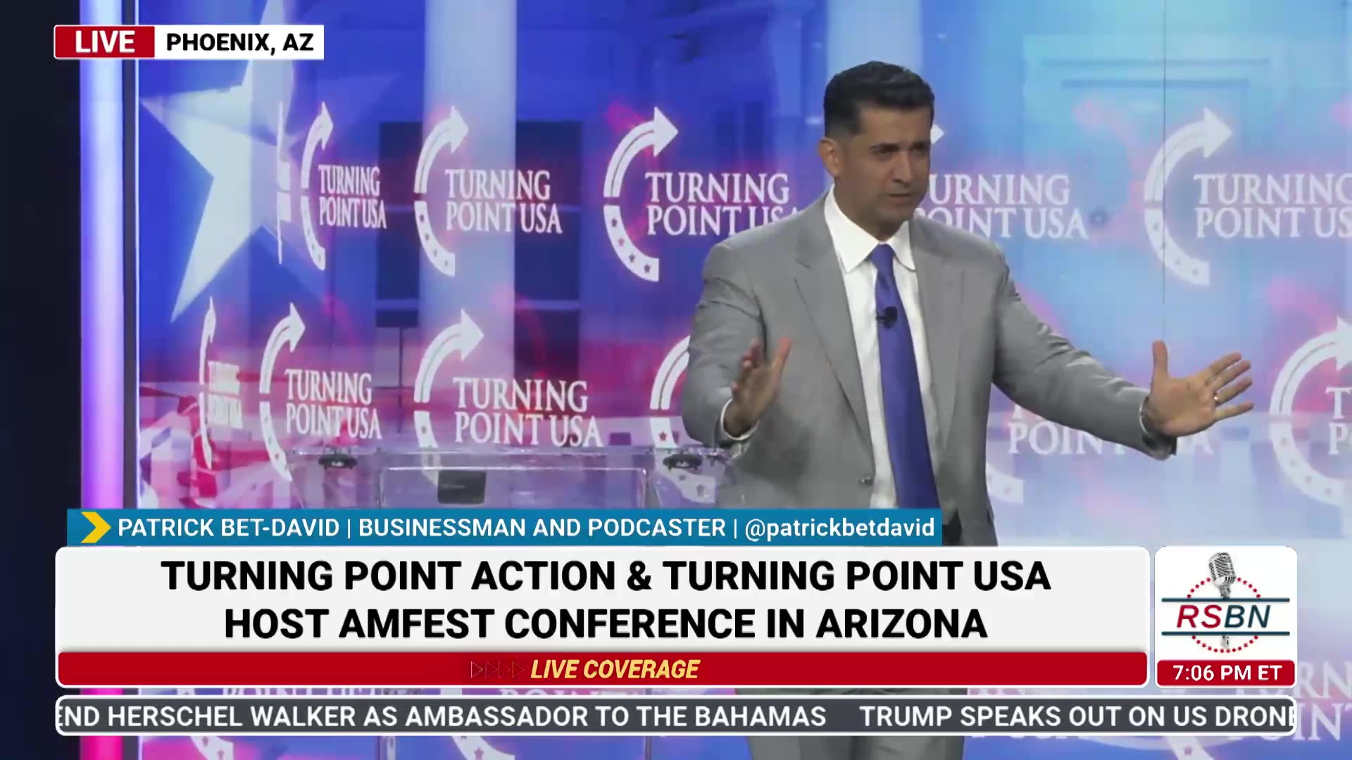 FULL SPEECH: Patrick Bet-David at TPUSA's America Fest Conference: Day ...