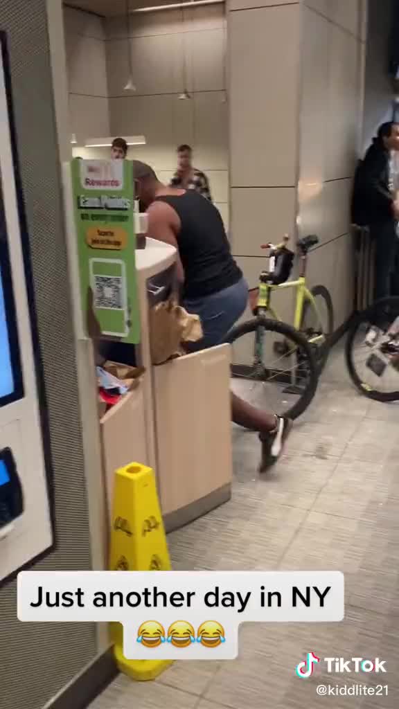 AX-WIELDING RAGE: Man Destroys NYC McDonald's During Violent Confrontation