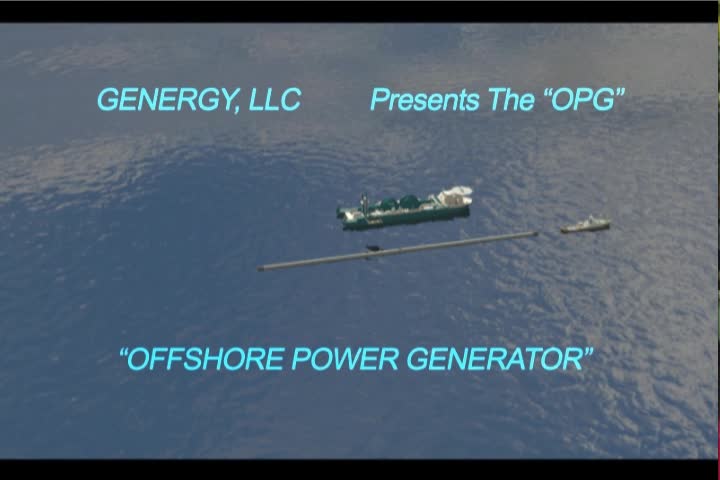 2011 Underwater Design Offshore Power Generator OPG
