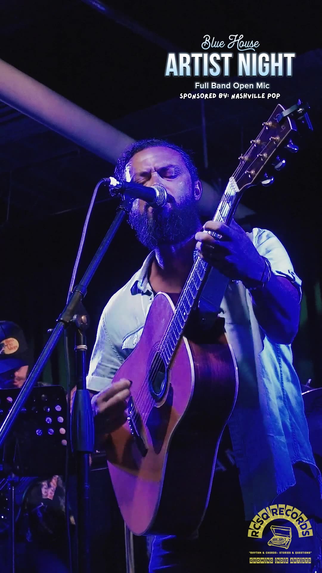 Luke Wood - Echoes - LIVE @TheVinylLounge with Blue House Band