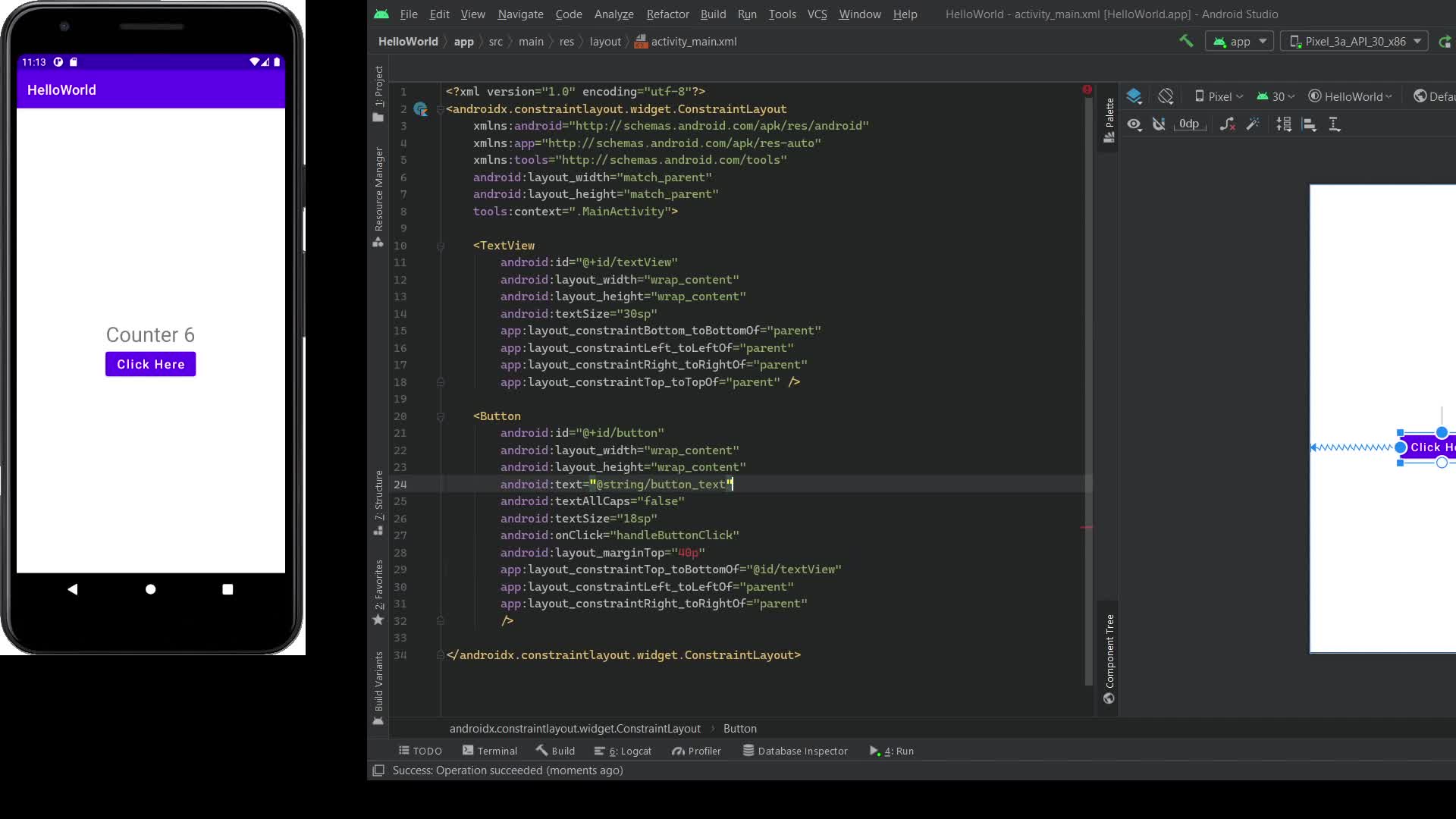 First Android Project