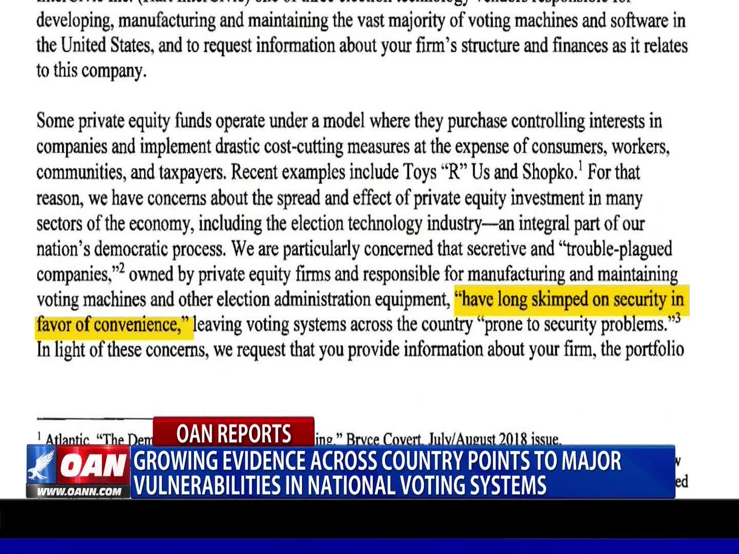 Evidence points to major vulnerabilities in U.S. voting systems