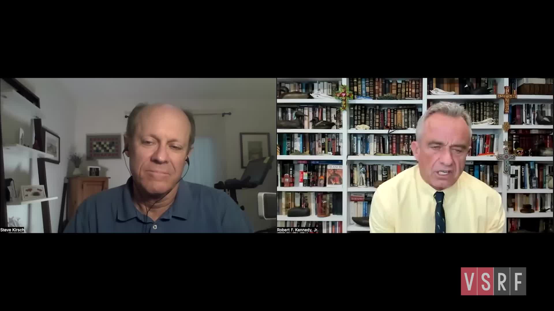 Robert F. Kennedy, Jr. and Steve Kirsch Discuss Free Speech on the VSRF ...