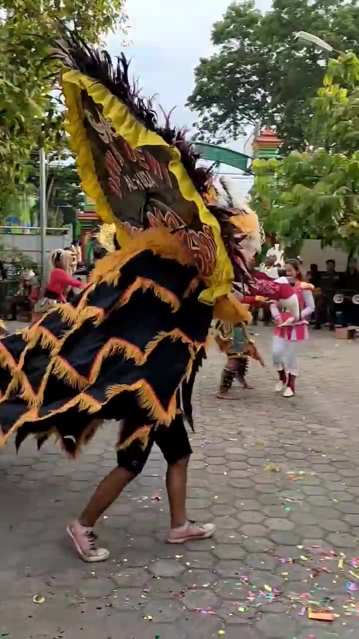 Mayoret Dimakan Barongan #shorts