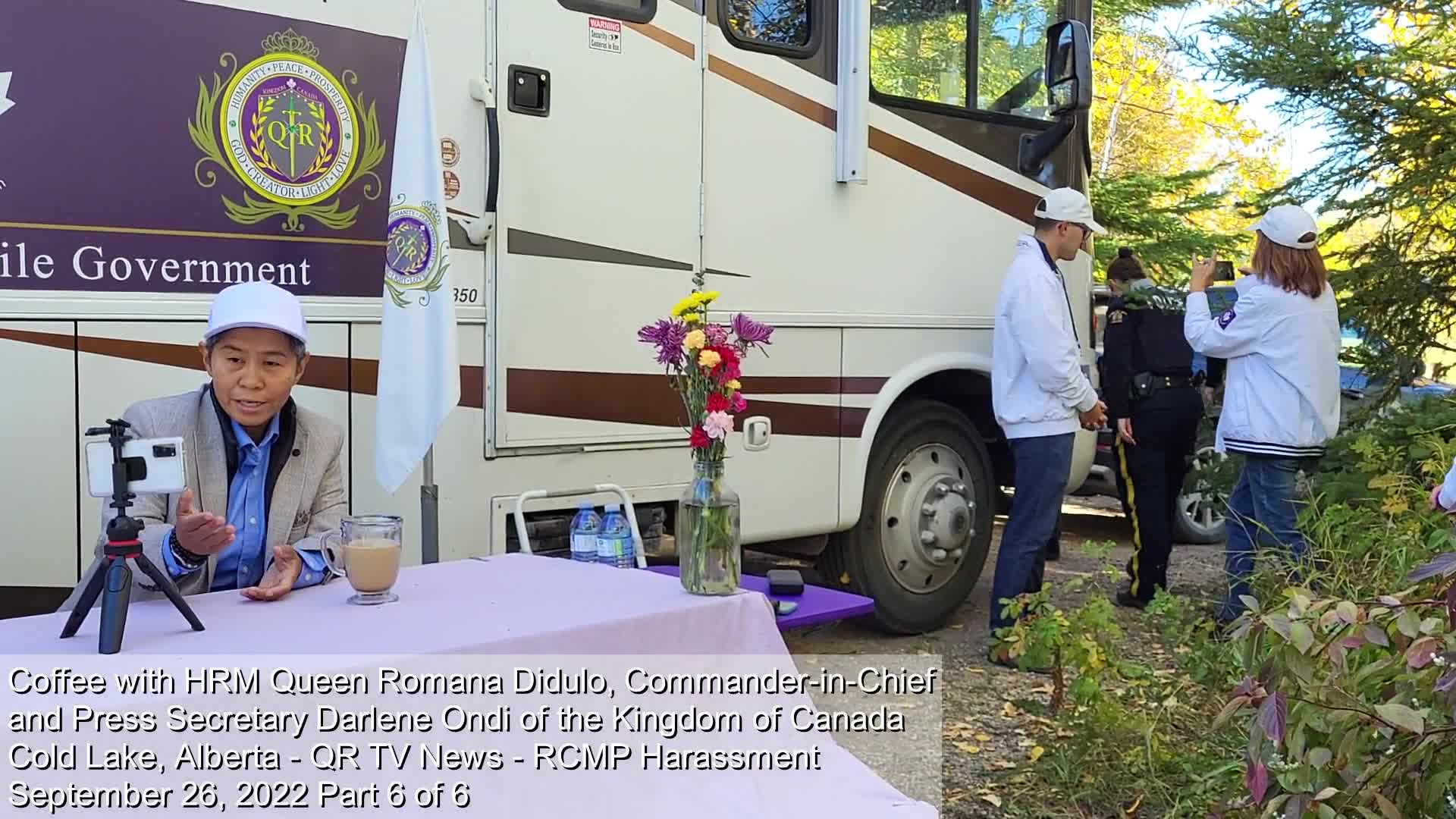 Coffee with Queen Romana Didulo & Press Secretary Darlene Ondi. Cold ...