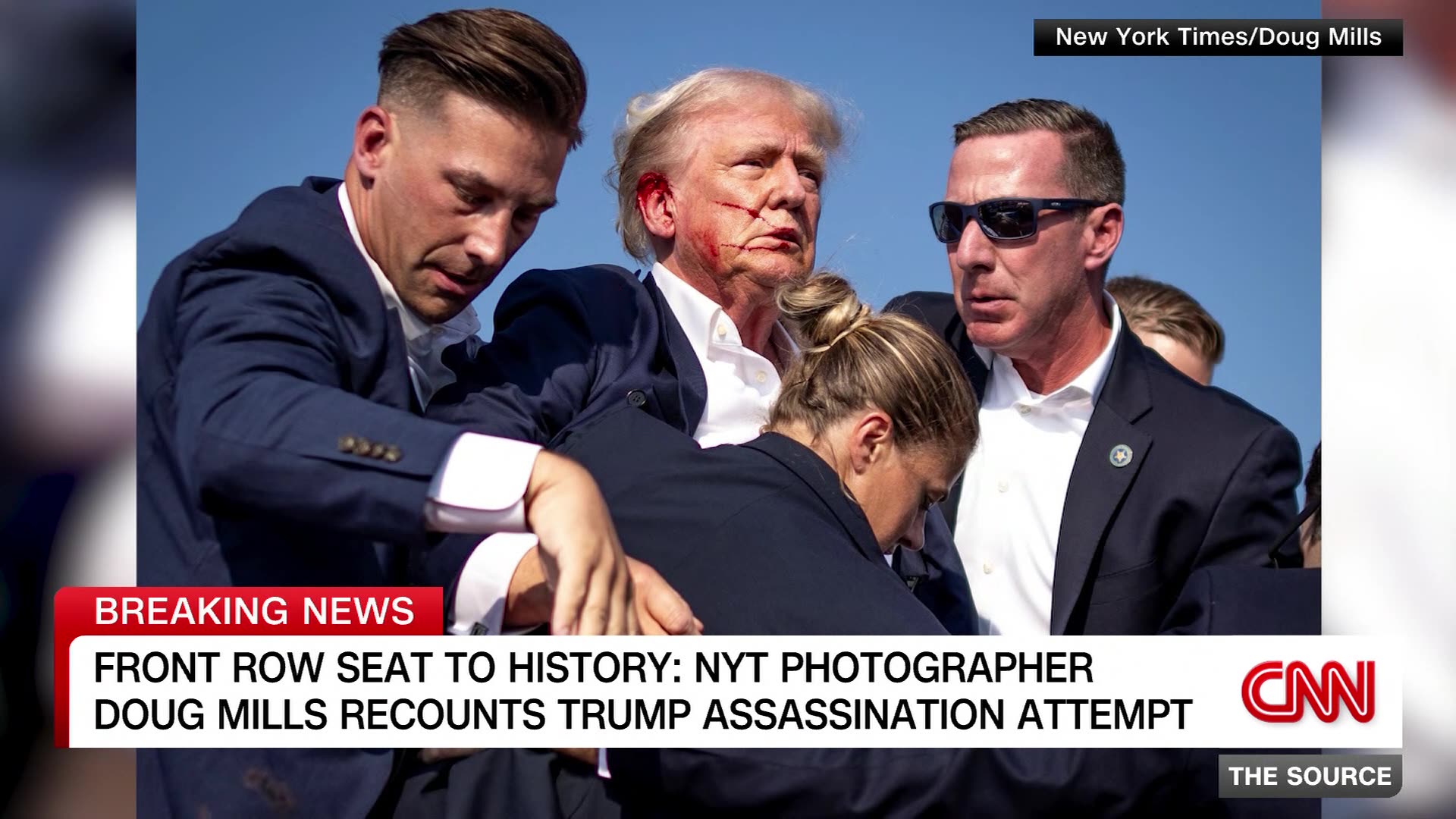 Photographer who took iconic photo of bullet near Trump's ear explains ...