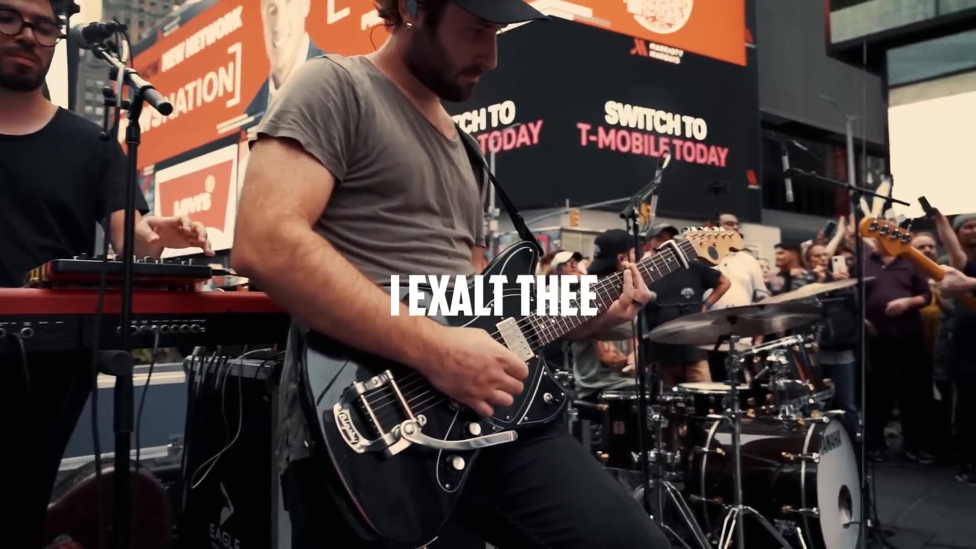 Worthy of it All / I Exalt Thee - Sean Feucht - Times Square