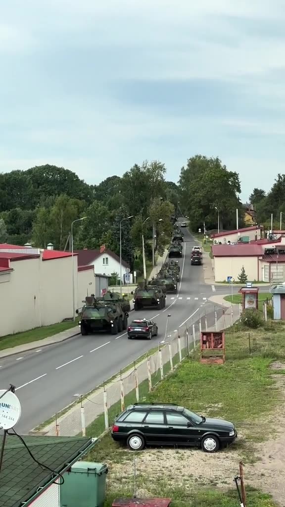 Lithuanian Troops Move to Secure Border with Belarus