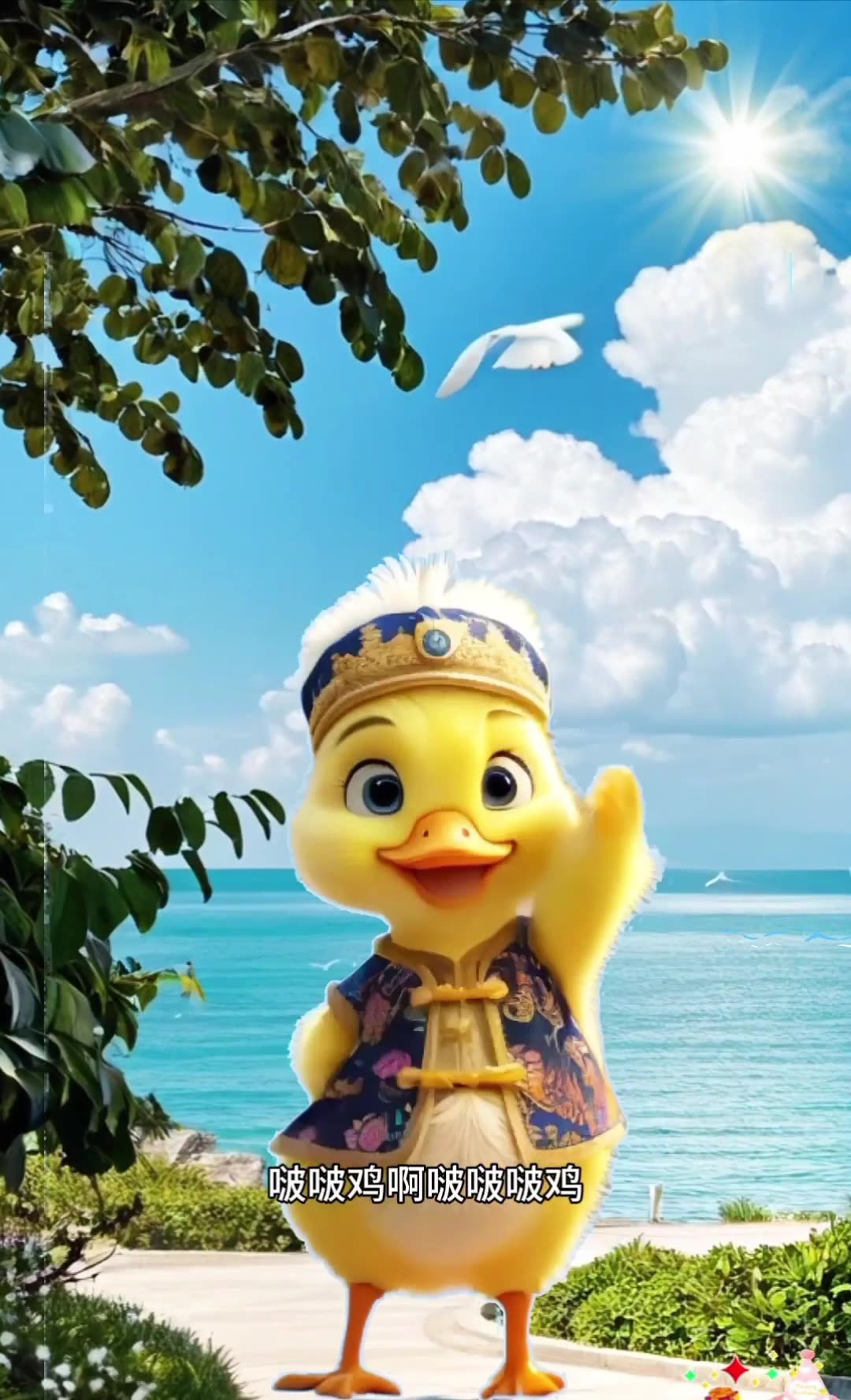 Hilarious Dancing Duck - Watch This Duck Show Off Its Dance Moves!"