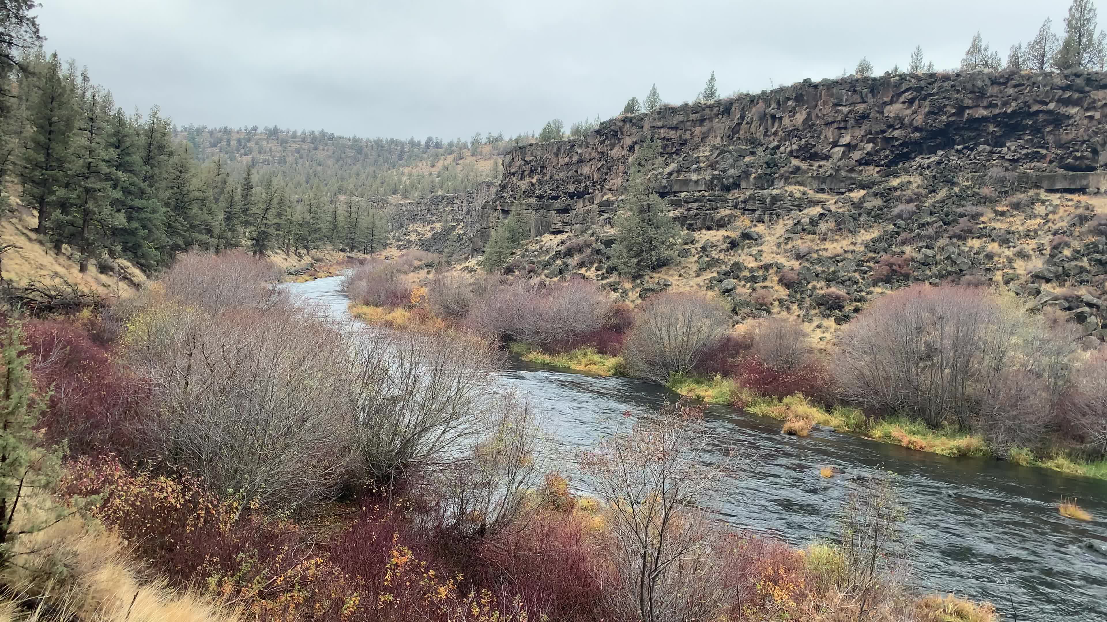 Central Oregon – Steelhead Falls – Views Along the High Desert Trail – 4K