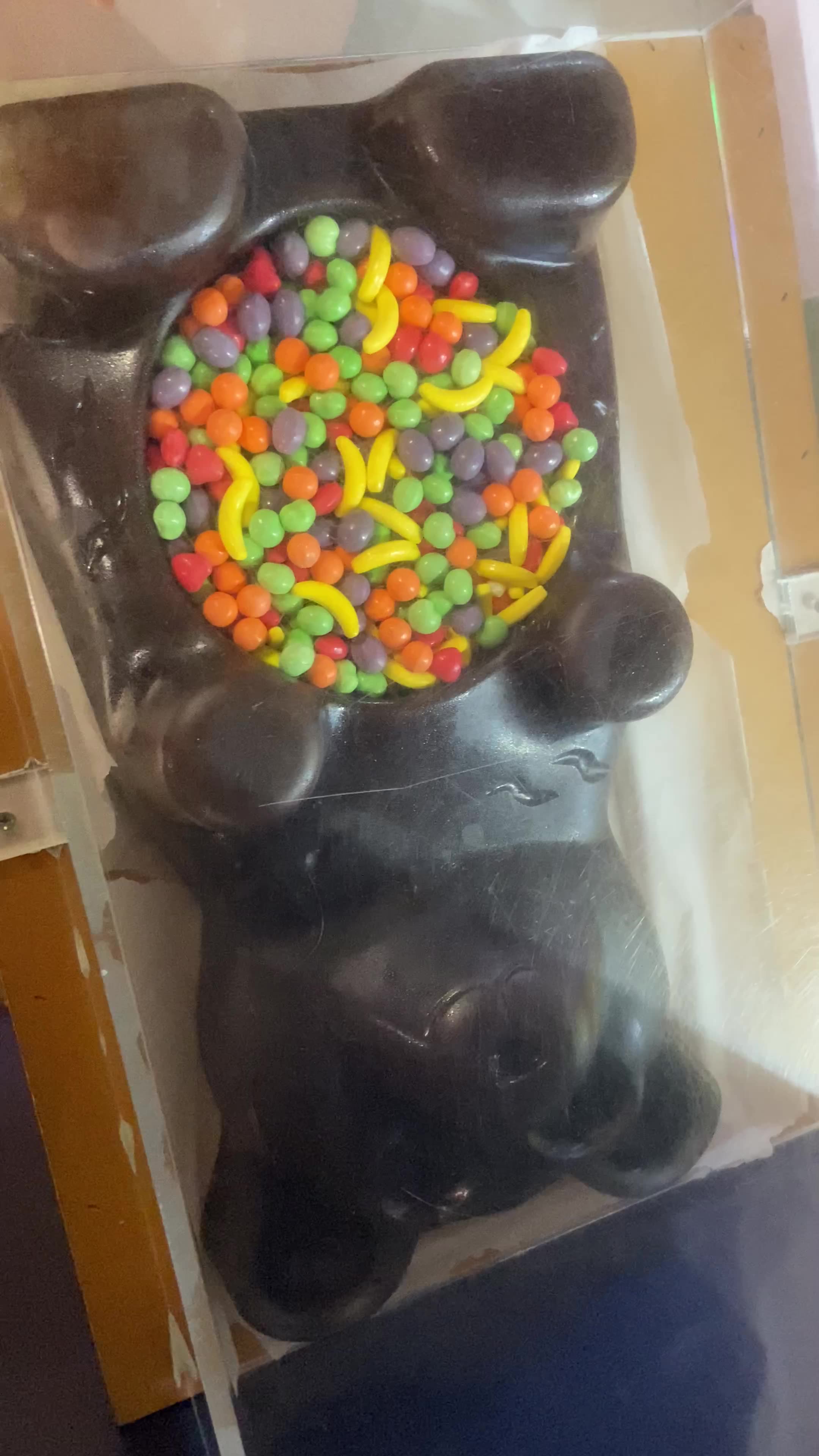 It’s a giant gummy bear!