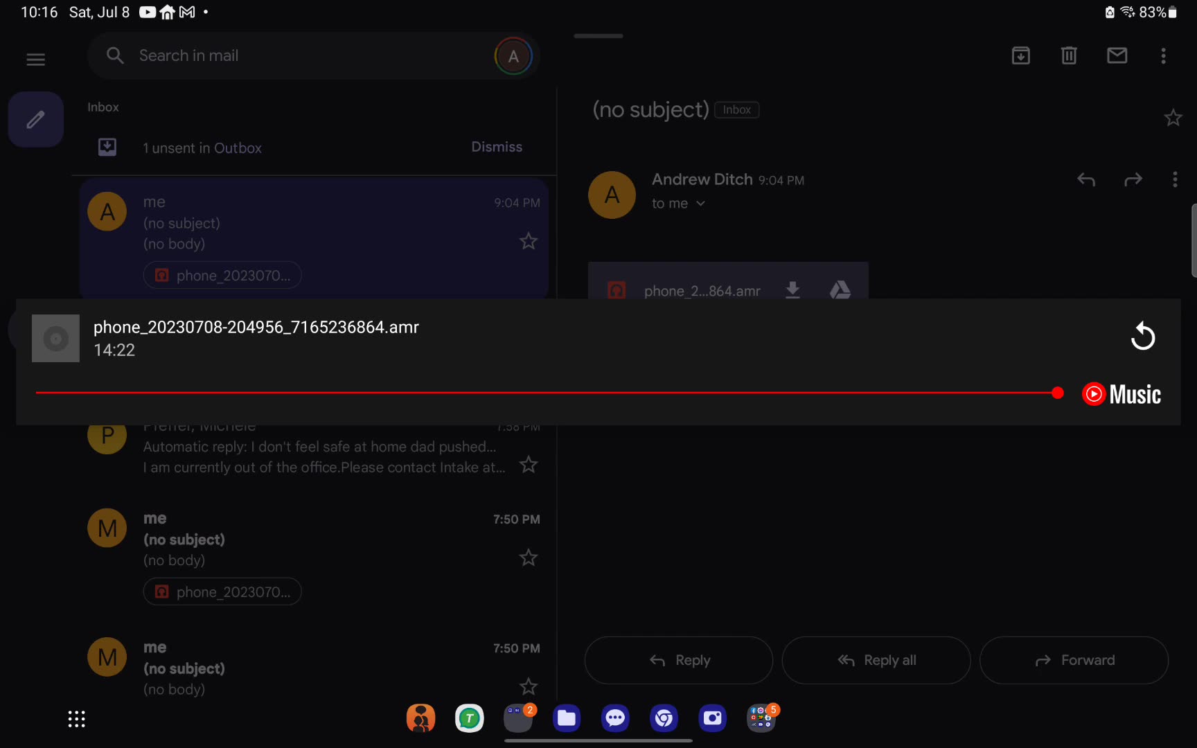 Andrew Likes Shit on the Shingle (July 2023)