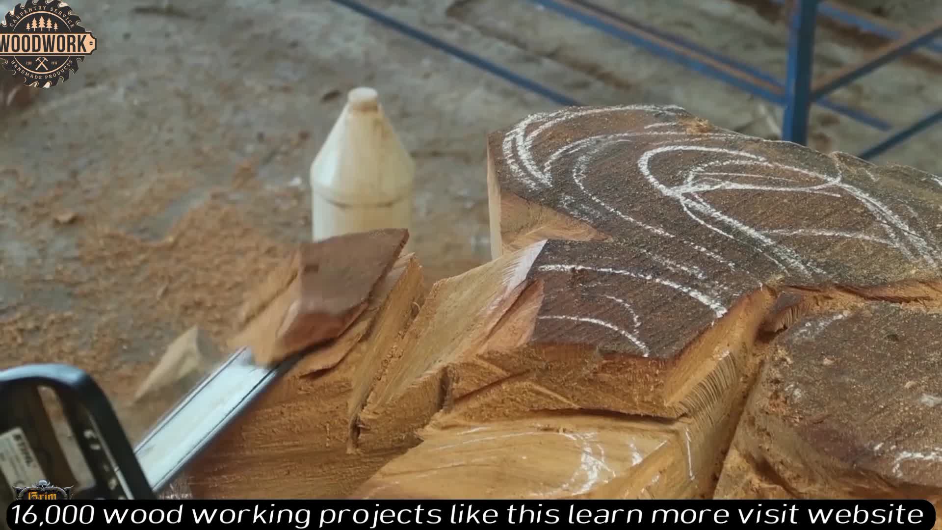 Wood Carving - The MonsMaking A Demon Tree From Grim Hollow | # ...
