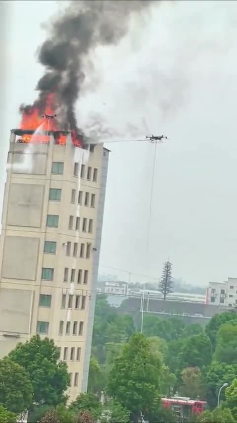 How to extinguish fires in high-rise buildings