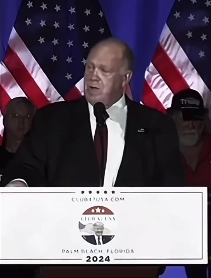President Trump selects former ICE Director Tom Homan as Border Czar ...