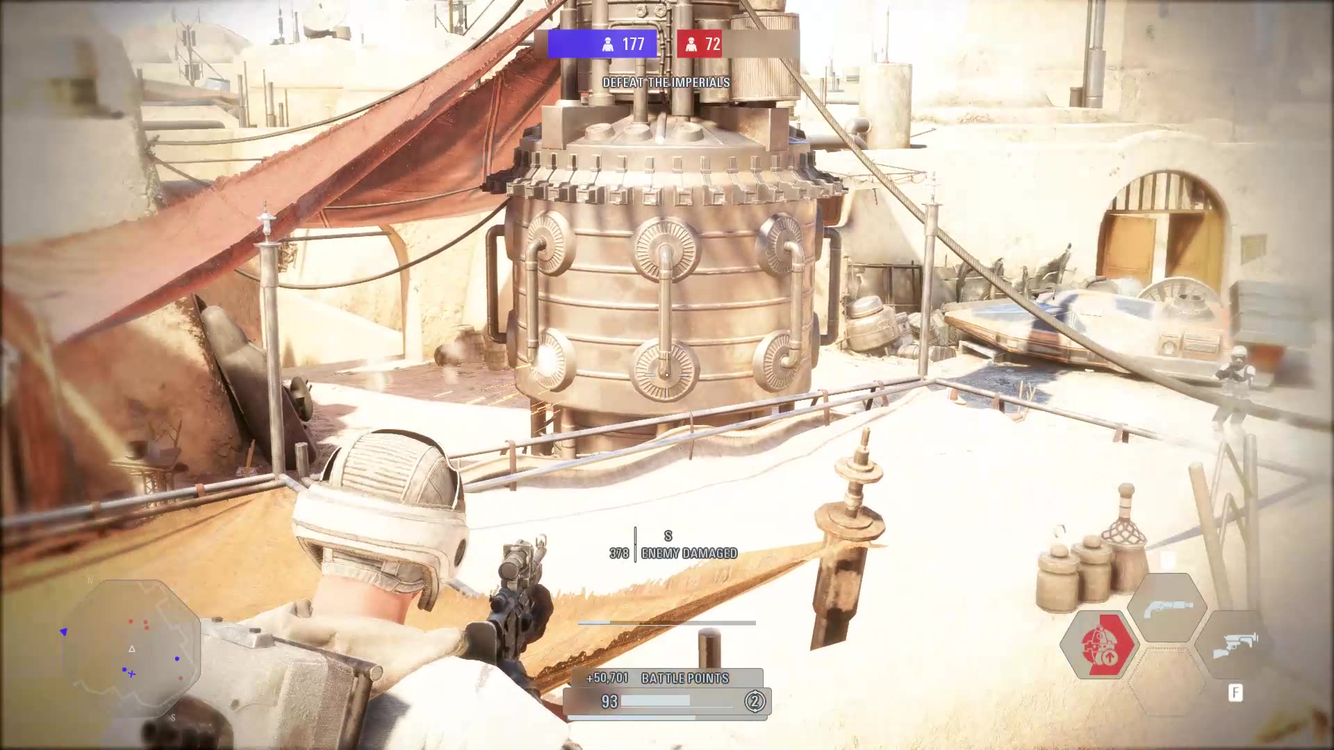 Star Wars Battlefront II 2017: Arcade Team Battle Rebel Alliance Mos ...