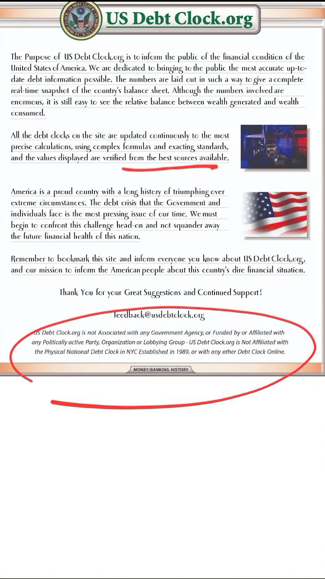 Who Is Behind the Debt Clock?