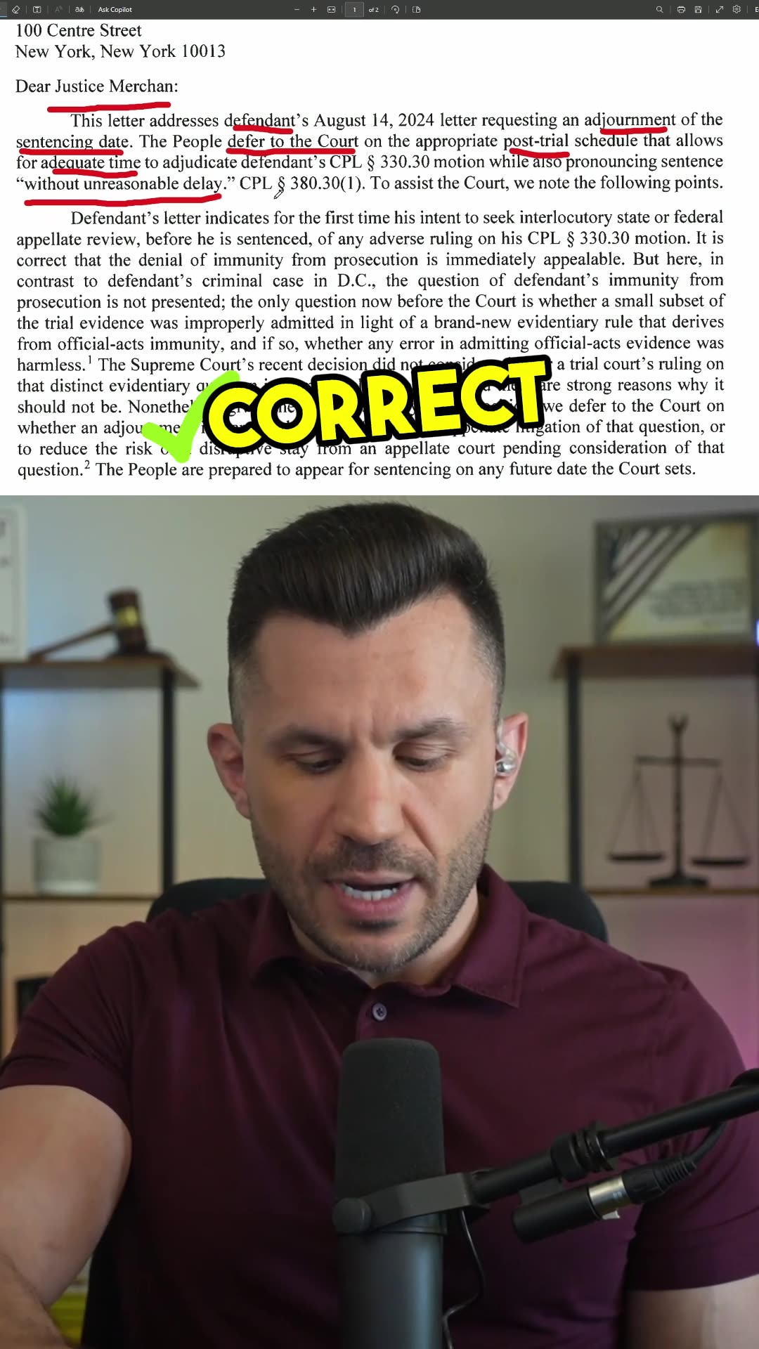 Bragg and Prosecutors BACK DOWN on Trump Sentencing