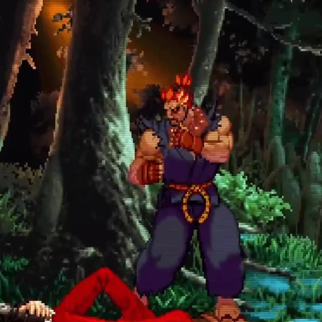 Akuma Has an SA1 100% Combo in 3rd STRIKE