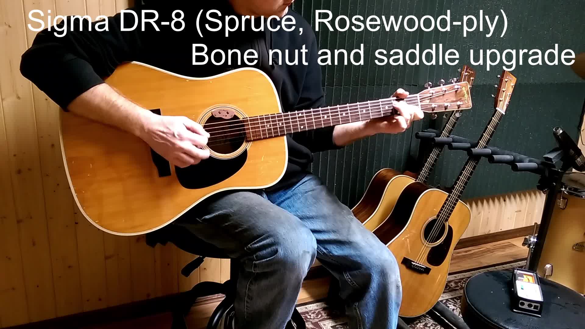 Acoustic Guitar Comparison - Bourgeois vs Collings, Sigma, Ibanez, and ...