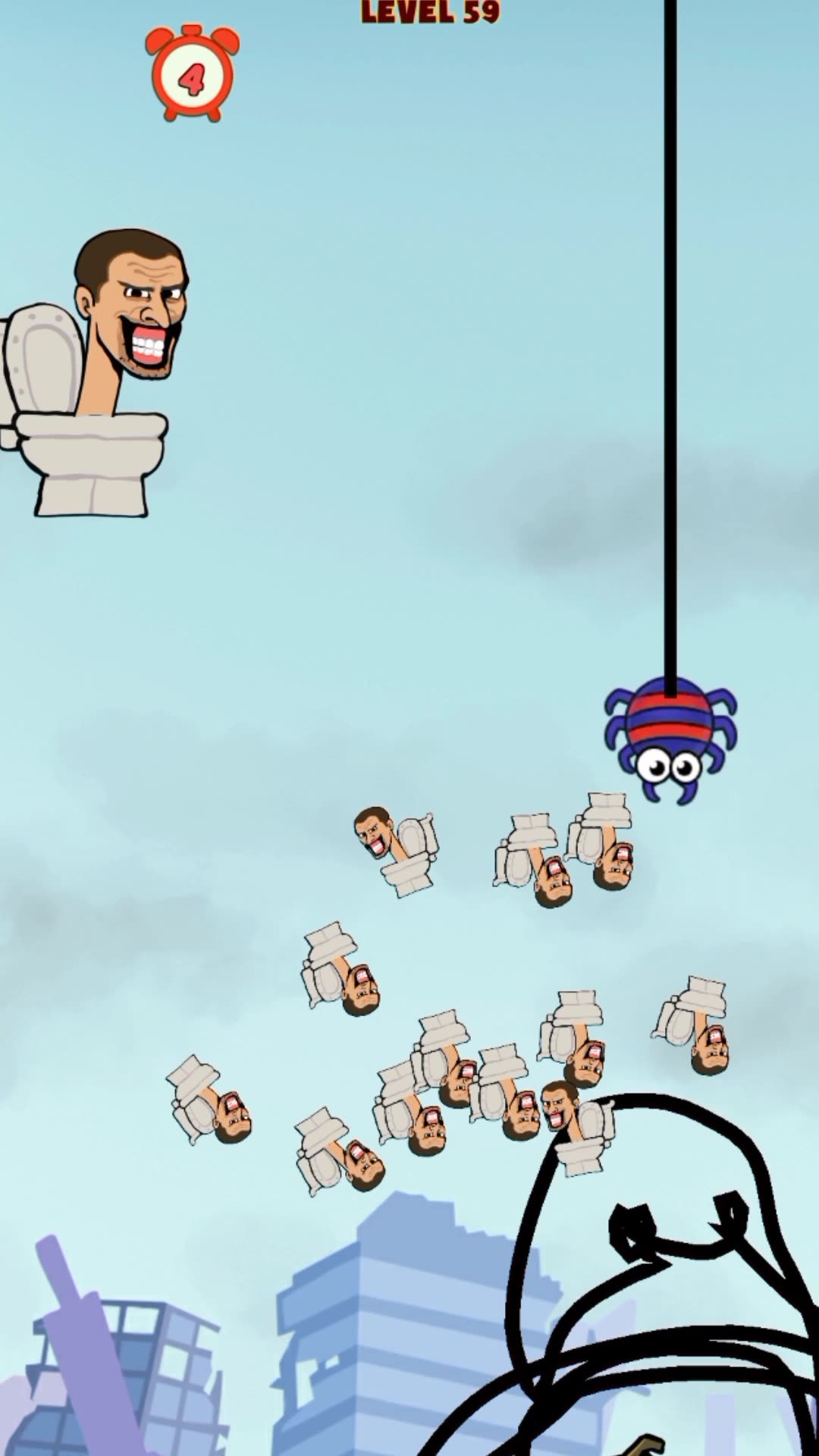 Skibidi Toilet Attack Game play