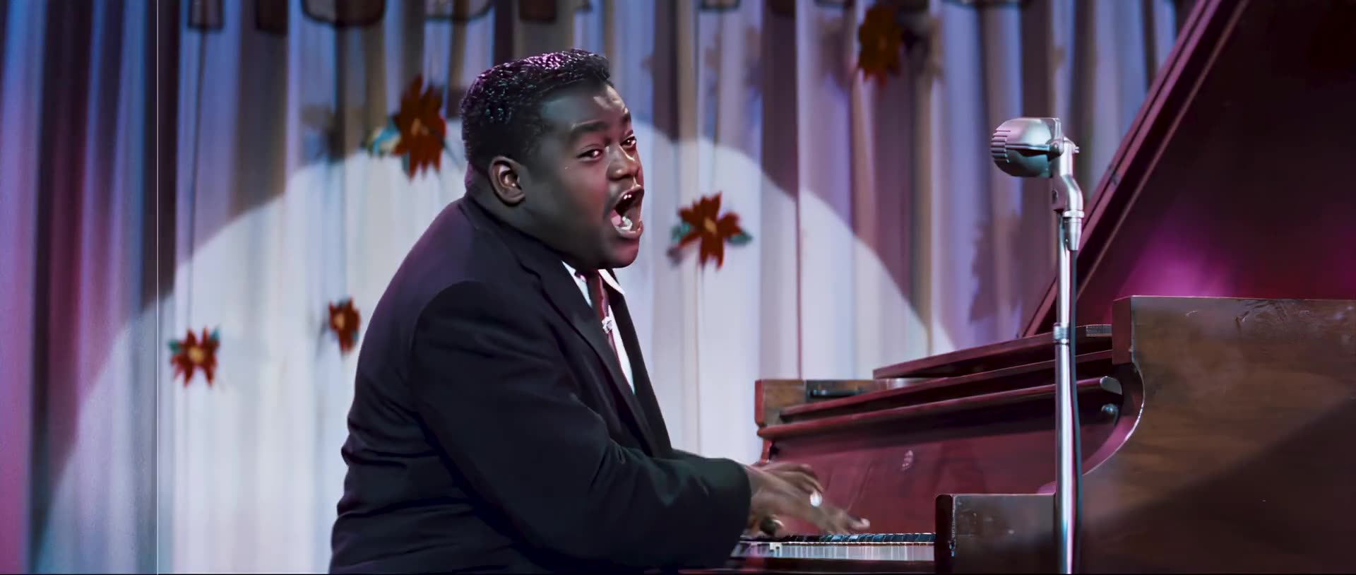 Fats Domino AI 4K Enhanced ⭐UHD⭐ - Blue Monday 1956