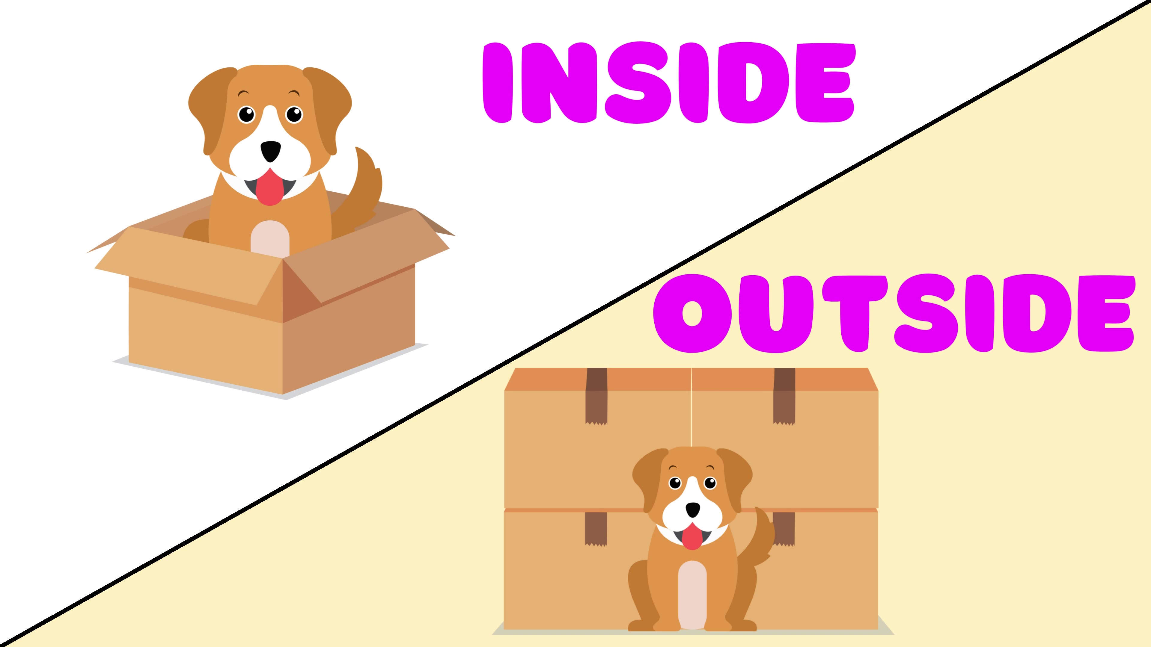 Learn Opposite Words for Toddlers and Preschoolers | Educational Video ...