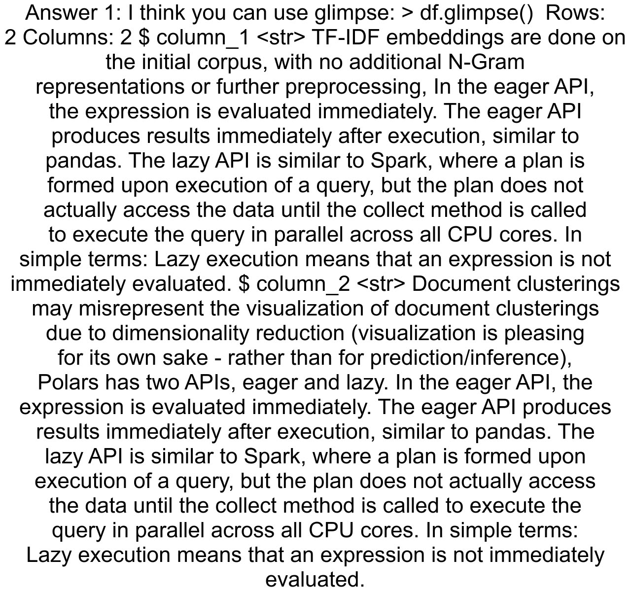 How to show full column width of polars dataframe in Python
