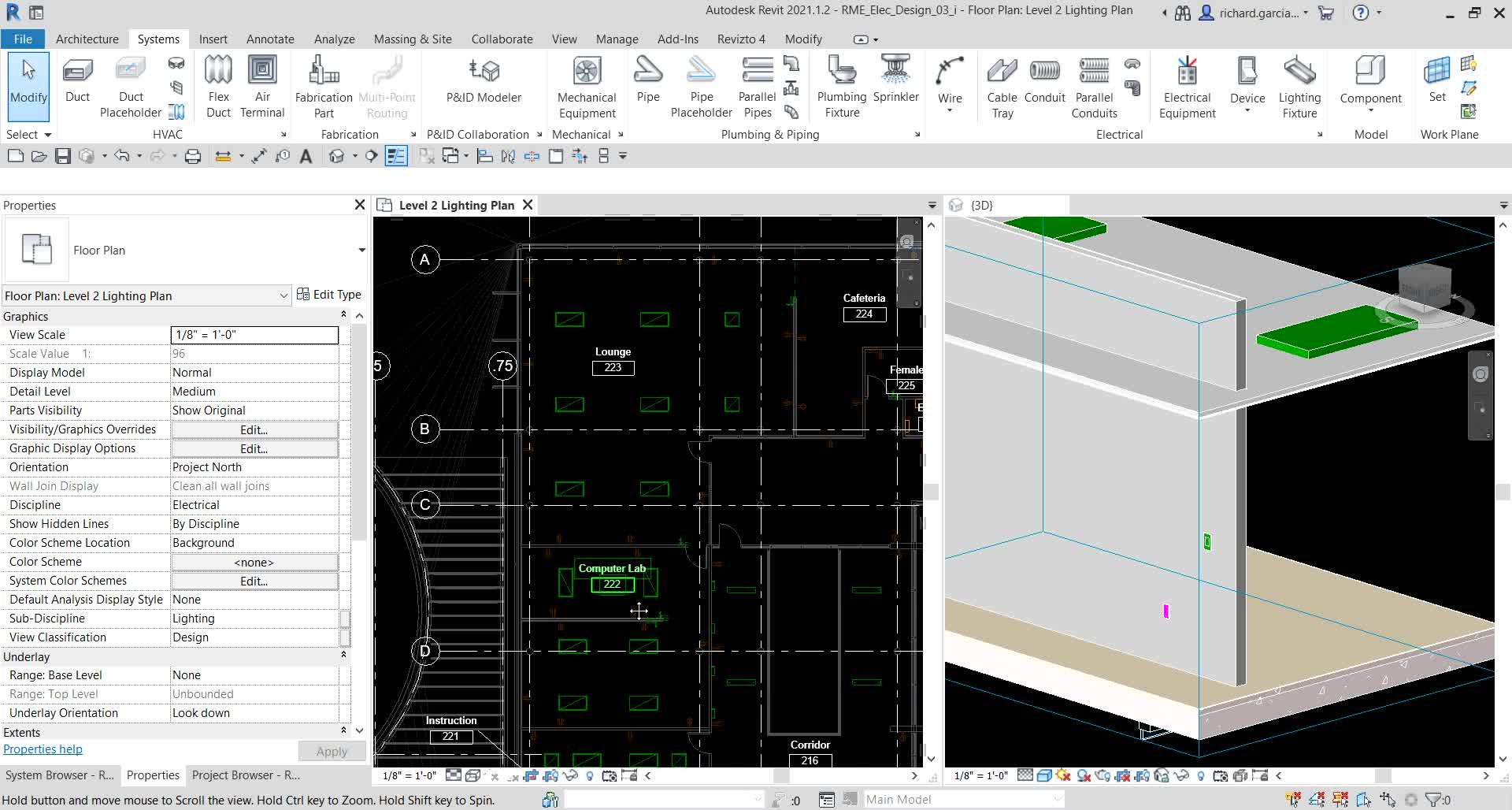 Autodesk Revit MEP 2021 - ELECTRICAL SYSTEMS - PLACING SWITCHES ...
