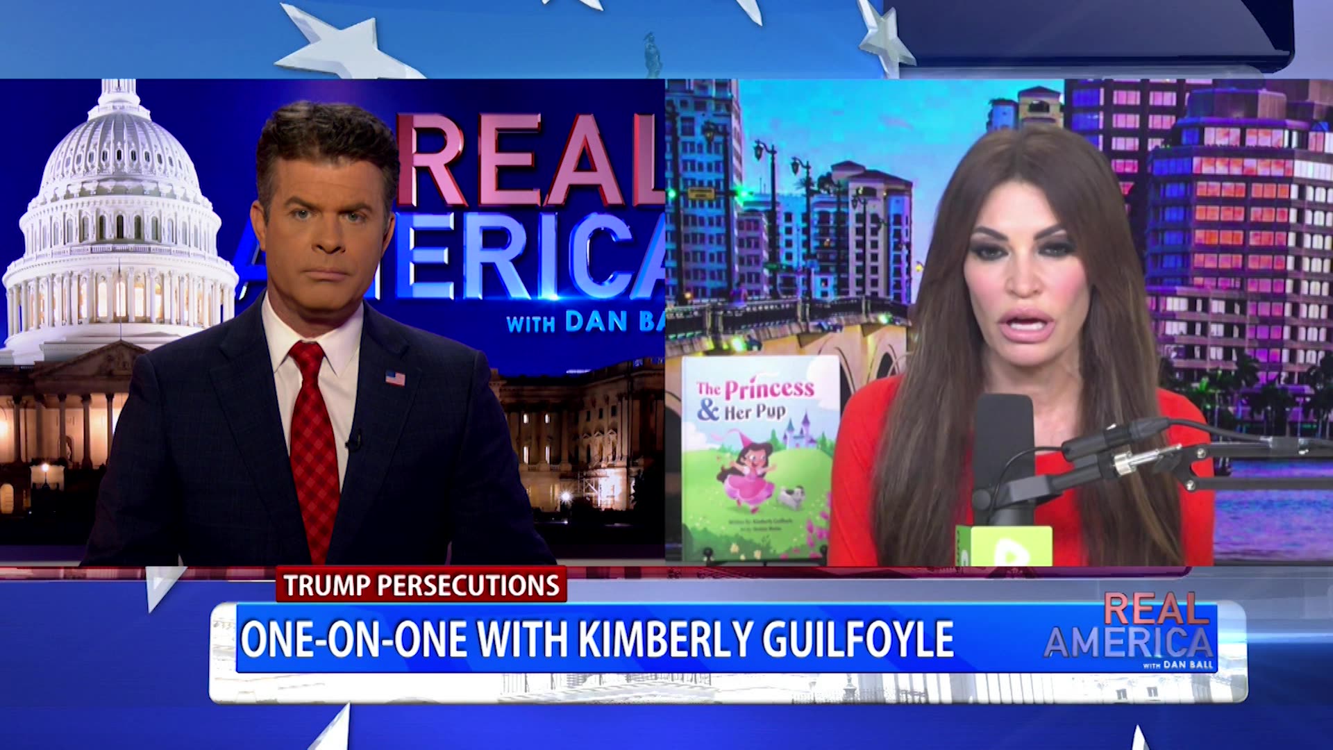Real America Dan Ball W Kimberly Guilfoyle Kims Book Available
