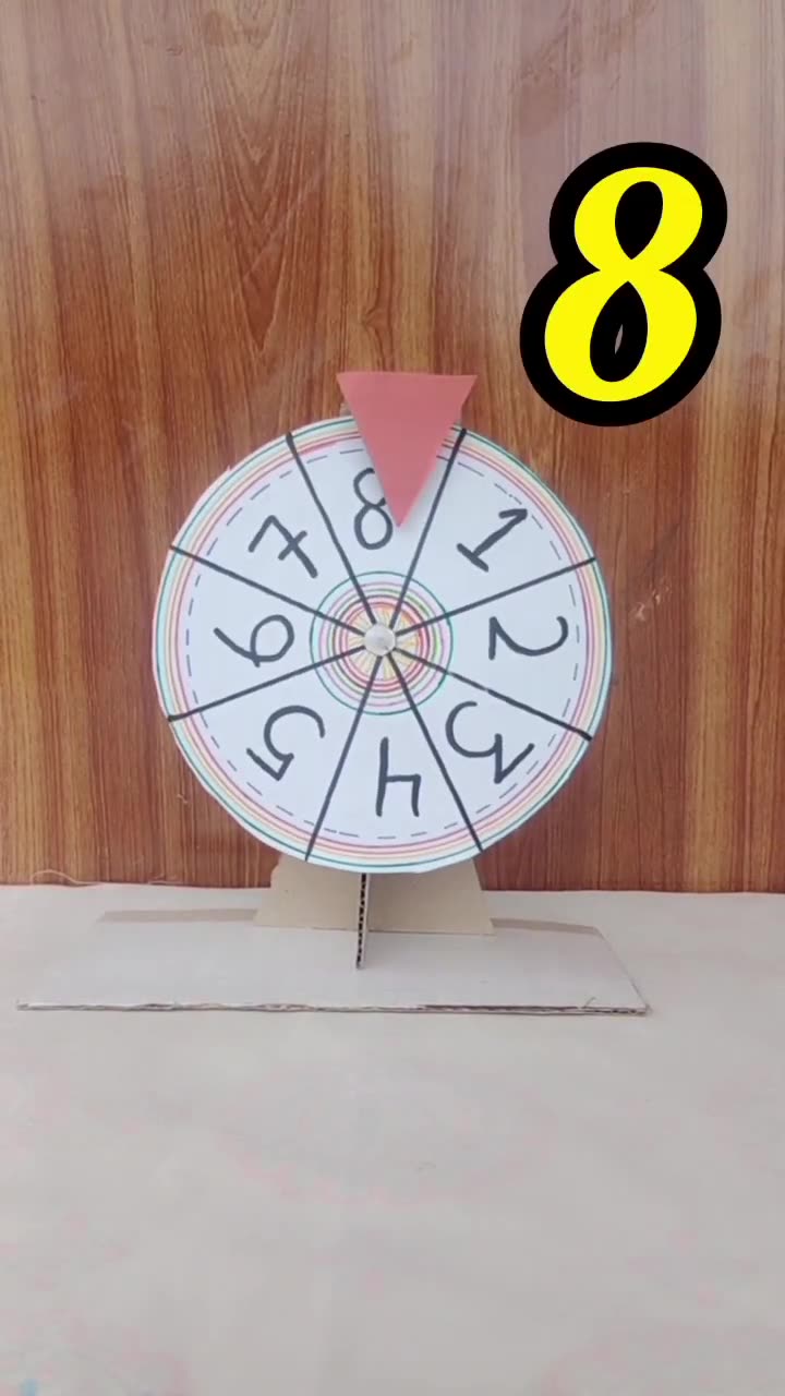 DIY Numbering Spinner / How to make a Spinner
