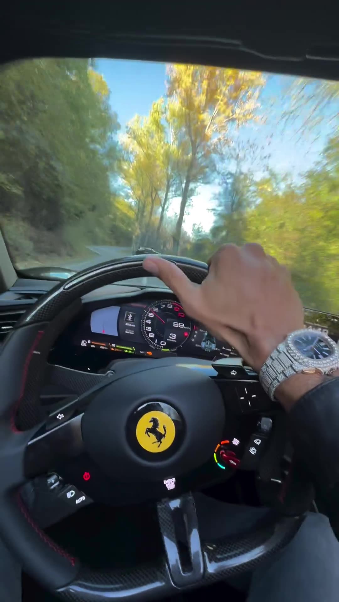Andrew Tate Drives NEW Ferarri