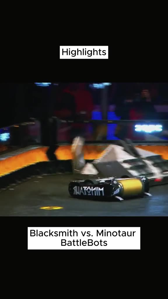 Blacksmith vs Minotaur - BattleBots