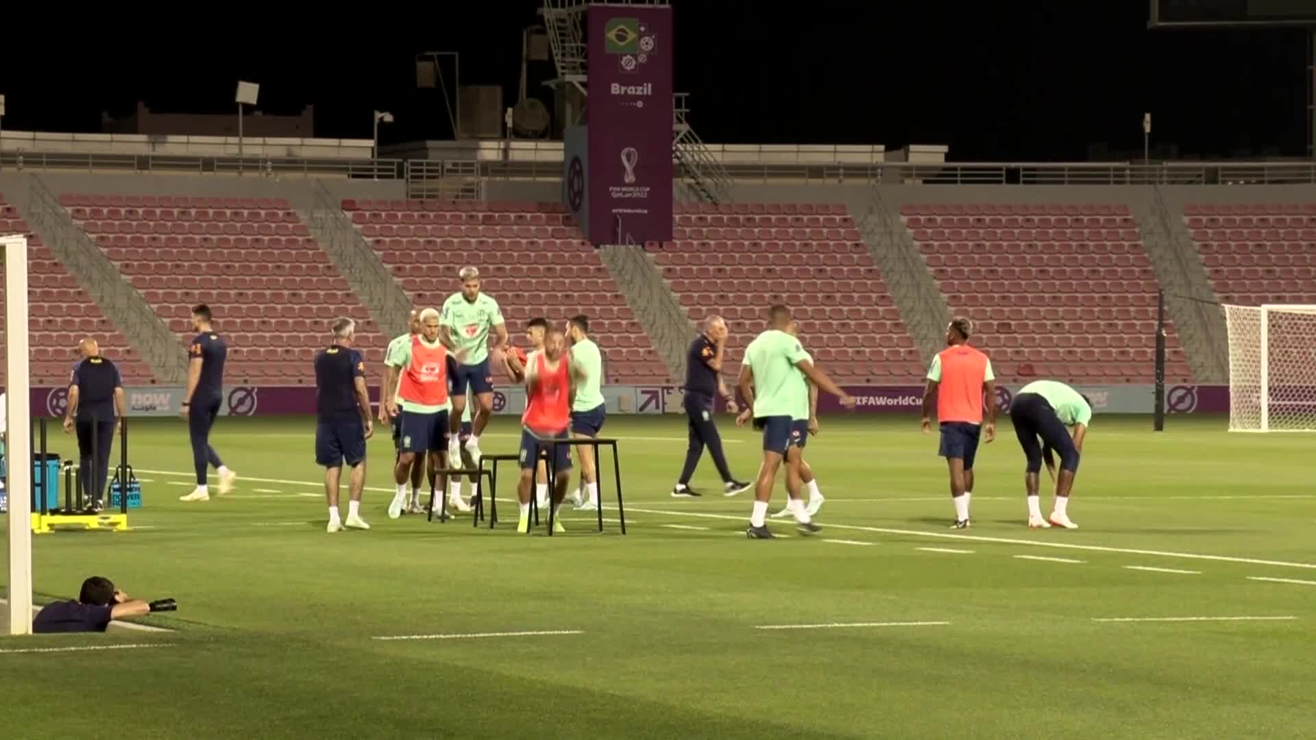 Brazil prepares for Switzerland without stars