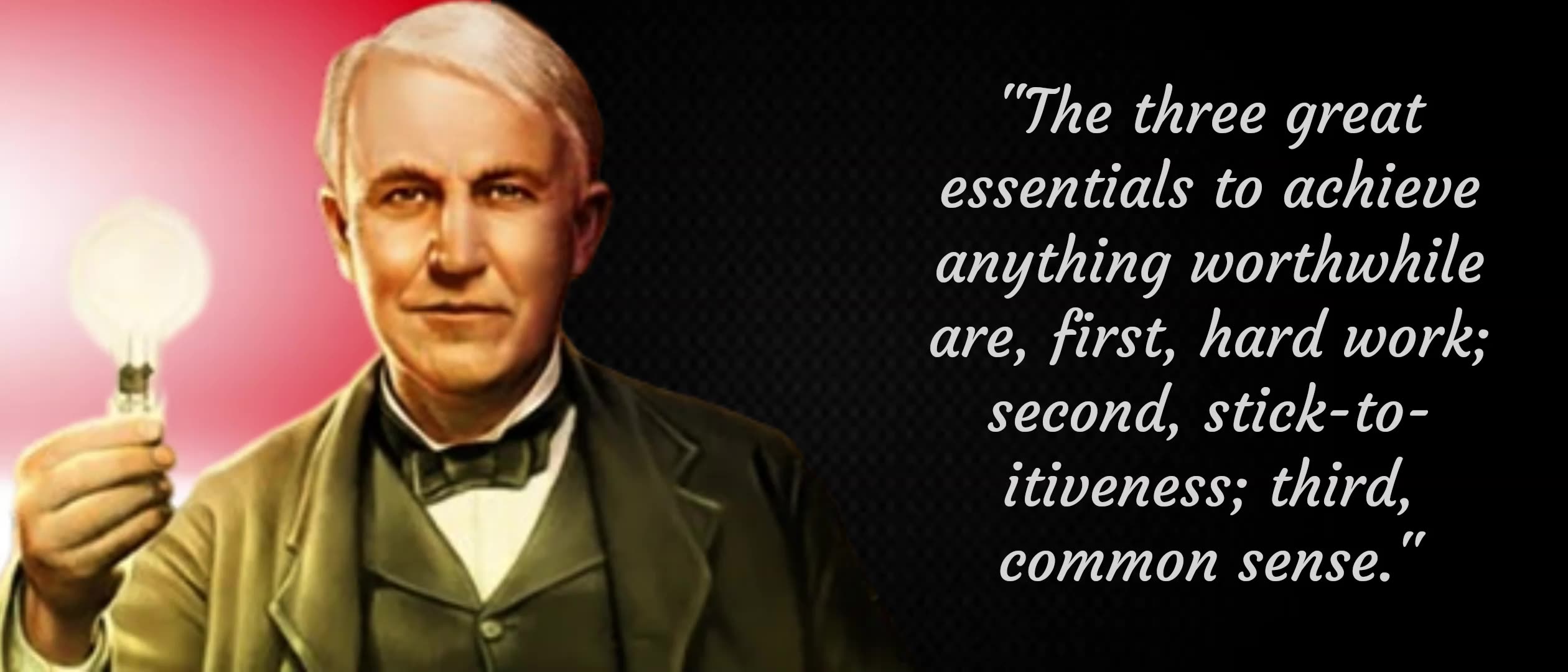 "Top 10 Thomas Edison Quotes for Inspiration and Innovation"
