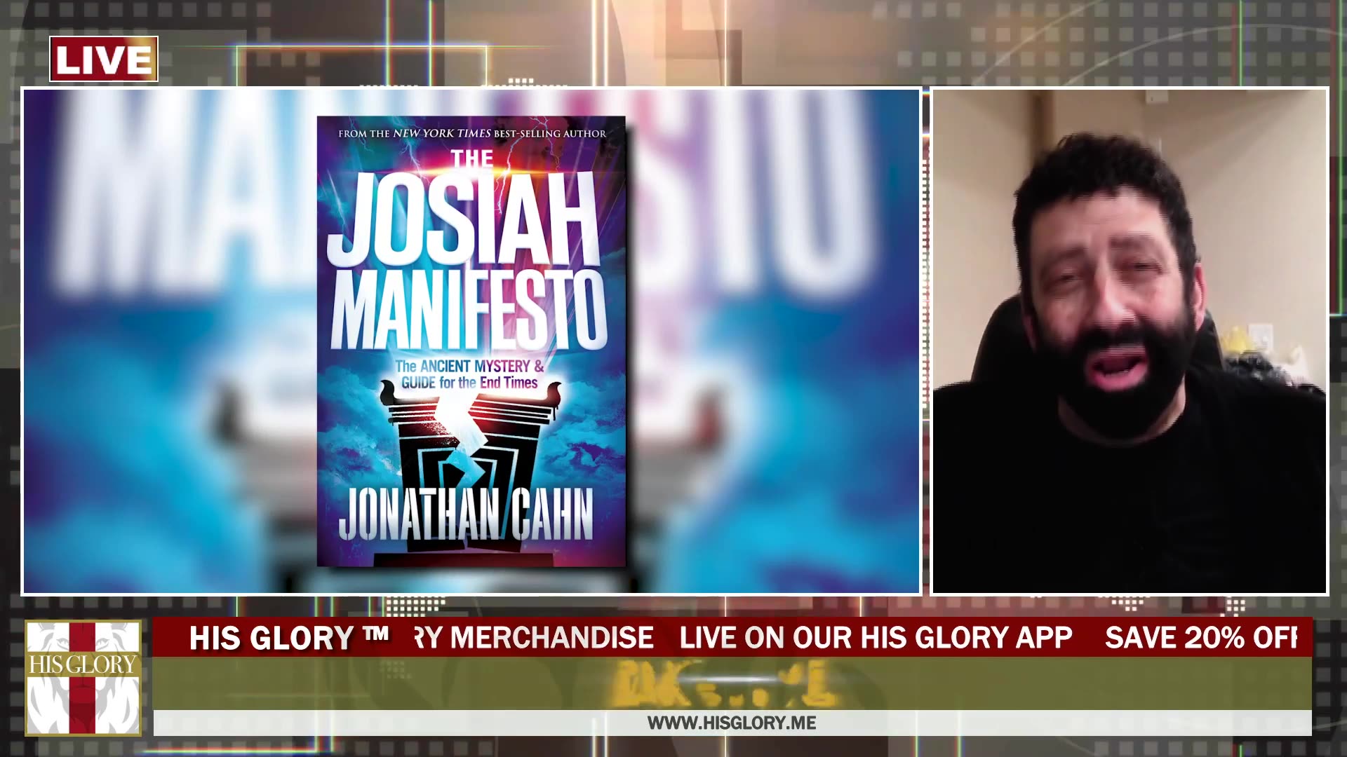 Jonathan Cahn - Hope of The World Ministries Pastor, Author joins His ...