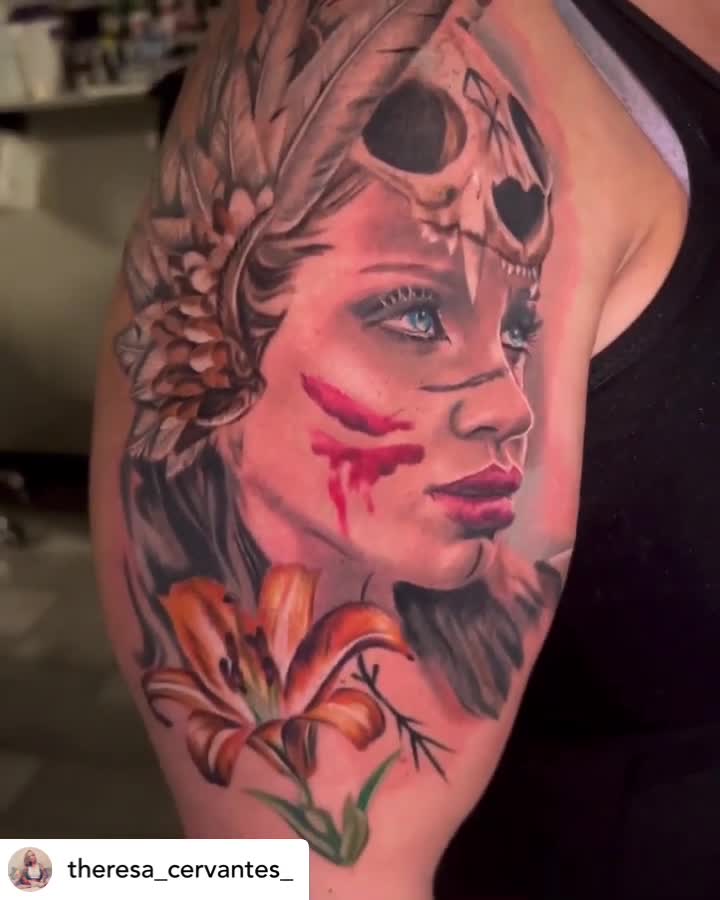 Beautiful Tattoo By Artist: